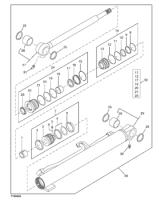 China 0494904 Spacer Deere parts 27C, 27ZTS for sale