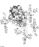 China AT102326 Isolator Deere parts 690D, 510B, 1200, RE68144, 690ELC, 1400, 610B, 710B, 644E, 710D, 450G, 848H, 644G, 410C, 415B, 410B, 544E, 410D, 544G, RE151971, 540E, 540G for sale