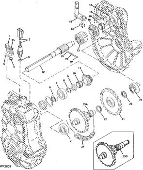 China CH14828 Ball Bearing Deere parts 2020, 550, 15, 2020A, 2030A, 110, 622, 4X2 for sale