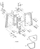 China AT84676 Isolator Deere parts 410C, 610B, 315C, 710B, 315CH, 415B, 310C, 210C, 510B, 410B for sale