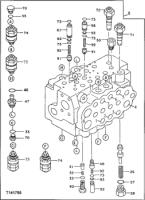 China 0332927 Plug Deere parts 290D, 190, 70D for sale