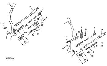 China MG763852 Isolator Deere parts 675, 570, 3375 for sale