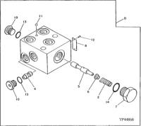 China 0228705 Ball Deere parts 750, 992ELC for sale
