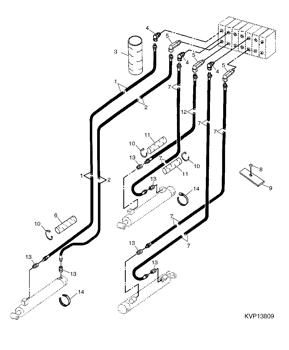 China AN31756 Elbow Fitting Deere parts 500A, 750, 755, 400, 760, 310A, 9500, 3900, 760A, 300, 850, 401C, 93, 9400, 500 for sale