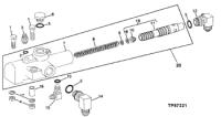 China AR36552 Elbow Fitting Deere parts 570, 540B, 740, 540D, 743, 760A, 530B, 640, 640D, 760 for sale