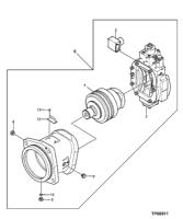 China 0349702 Plug Deere parts 992D, 550LC for sale