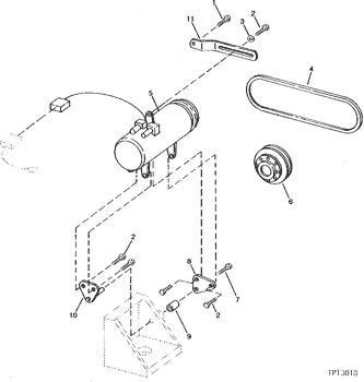 China H77683 V-Belt Deere parts 540E, 690C, 690CR, 670B, 540G, 693C for sale
