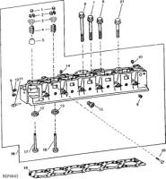 China R121193 Valve Seat Insert Deere parts 608S, 903JH, 660D, 330LC, 850J, 853J, 330LCR, 903J, 1400, 909J, 370C, 770C, 1710D, 59000, 953J, 530B, 850, 644G, 644H, 1470D, 750C, 644J, 750C-II, 770D, 1270D, 9120, 762B, 909JH, 759G, 250D, 870D, RE1... for sale