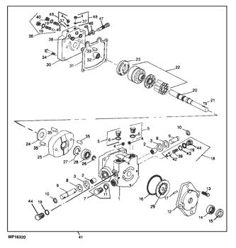 China JD10363 Ball Bearing Deere parts 690C, 740A, 690CR, 3375, 646C, 1800, 644C, 743, 644D, 770A, 790D, 770B, 693C, 644E, 740, 850B, 744H, 743A, 790, 90, 540E, 540G, 892DLC for sale