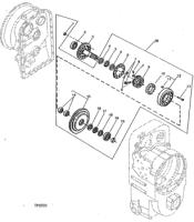 China JD9847 Thrust Bearing Deere parts 644C, 646C, 644B, 644D, 646 for sale