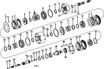 China R33118 Thrust Washer Deere parts 500A, 570, 410C, 610B, 500B, 540B, 500C, 440, 710B, 570B, 510, 500, 540, 600 for sale