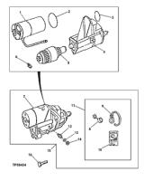 China RE70958 Starter Motor Kit for sale