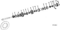 China R55721 Thrust Washer Deere parts 400, 510B, 2640, 301, 301A, 480, 302, 480A, 401, 315C, 480C, 315CH, 401B, 482C, 210C, 300, 300D, 401D, 415B, 401C, 410, 410B, 302A, 410C, 310, 310A, 300B, 310C, 380 for sale