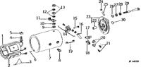 China SE501446 Starter Motor Deere parts 690B, 500B, 444D, 500C, 544B, 444, 544C, 690, 444C, 600 for sale