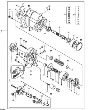 China 0429817 Ball Bearing Deere parts 50C for sale