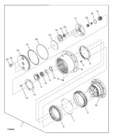 China 0750111 Thrust Washer Deere parts 35C, 35ZTS for sale