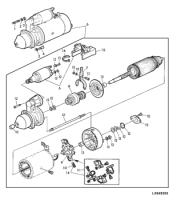 China AL41247 Starter Motor Deere parts 2750 for sale