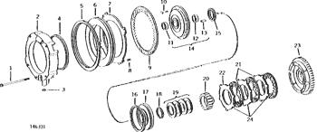 China R38245 Housing Deere parts 500A, 500C, 500B, 510 for sale