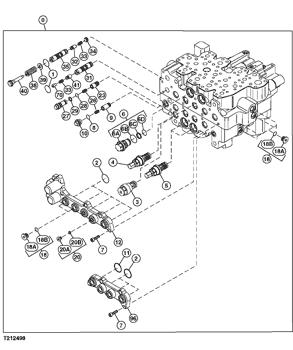China 0004654 Housing Deere parts 190DW, 180 for sale