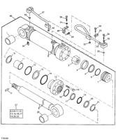 China 0207633 Piston Deere parts 490 for sale