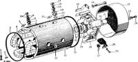 China AR55639 Starter Motor Deere parts 500C, 510 for sale