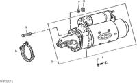 China RE15663 Starter Motor Deere parts 790, 690C, 690CR, 770A, 762B, 693C for sale