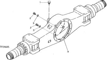China 0362901 Housing Deere parts 595D for sale