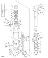China 0310906 Piston Deere parts 595D, 490, 590D for sale