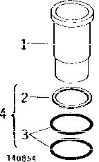 China AR71617 Kit Deere parts 450, 570, 303, 480A, 400, 350C, 350, 440, 350B, 300B, 300, 301A, 180, 544, 301, 540, 410, 380, 401, 480 for sale