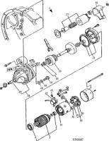 China AT111635 Starter Motor for sale