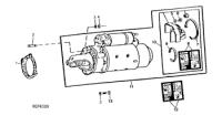 China RE45328 Starter Motor for sale