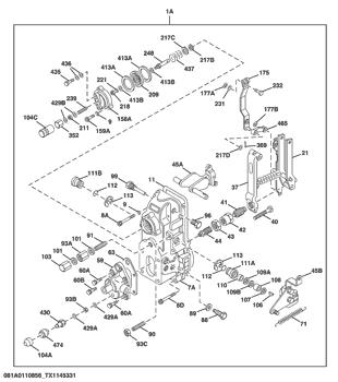 China 1157794610 Electrical Connector Assy Deere parts 800C, 470GLC for sale