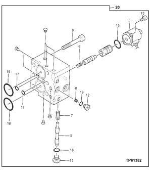 China 0640202 Solenoid Deere parts 892, 80 for sale