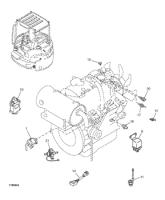 China 8973295680 Solenoid Deere parts 35ZTS, 50C, 27C, 50ZTS, 27ZTS, 35C for sale