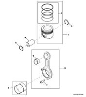 China R517073 PISTON PIN Deere parts 670G, 6090, 903KH, 803M, 870G, 850J, 853M, 850JR, 909KH, 350DLC, 350GLC, 872G, 903K, 909M, 672G, 953M, 909K, 380GLC, 1710D, 803MH, 1400, 59000, YZ19314, 853MH, 859MH, 1910E, 953K, 903MH, 300D, 959K, 9... for sale