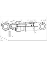 China 0309307 Piston Ring Deere parts 690D for sale
