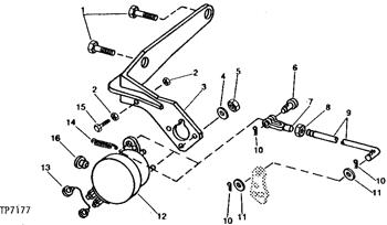 China AT78030 Solenoid Deere parts 644C, 646C for sale