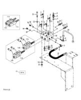 China 0021376298 Solenoid Valve Deere parts 653G, 643D, 653E for sale