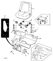 China M127539 Label Deere parts 6X4, 4X2 for sale