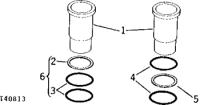 China AR52252 Kit Deere parts 450, 400, 440, 180, 350, 300, 480 for sale