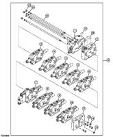China 0951301 Label Deere parts 50D for sale