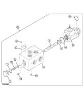 China 0870501 Solenoid Hydraulic Valve Deere parts 180, 210 for sale