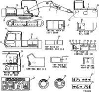 China 2028010 Label Deere parts 892DLC for sale