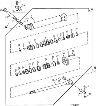China H140822 Back-Up Ring Deere parts 410C, 410D, 410E, 410G, 410J, 410K for sale