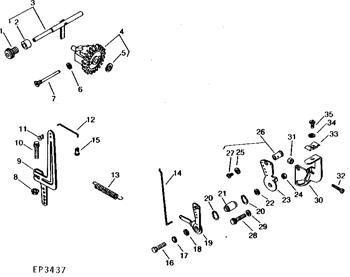 China AM32663 Kit Deere parts 1500 for sale