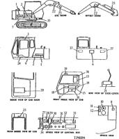 China 2026499 Label Deere parts 70D for sale