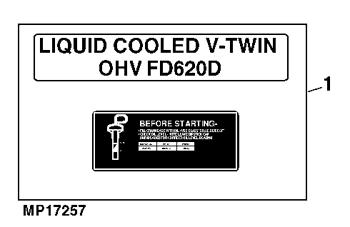 China AM122689 Label Kit Deere parts 4X2 for sale