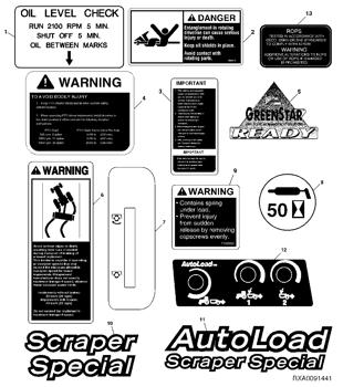 China E82514 Label Deere parts 9510R, 9330, 9630, 9510RT, 9410R, 9530, 9430, 9120, 9560R, 1500, 9460R, 9560RT, 9460RT, 9230 for sale
