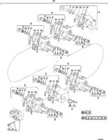 China T154187 Back-Up Ring Deere parts 544H, 624H, 624J, 624K, 744K, 643D, 1200, RE68144, 1400, 1600, 643G, 544J, 755K, 315C, 315CH, YZ19314, 444H, 710D, 210C, 444J, 848H, 444K, 300D, 848HTJ, 524K, YZ19489, 644H, 644J, YZ18984, 644K, 824K,... for sale