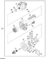China 0215025 Ring Deere parts 75C, 80C for sale